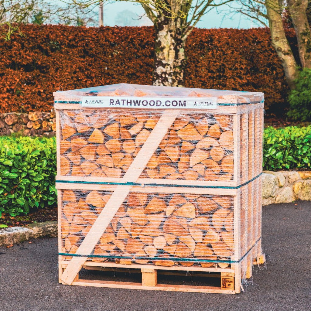 Ash Firewood 1.2m³ - 400kg Kiln Dried (3 Row) Pallet – Pattersons Kitchens