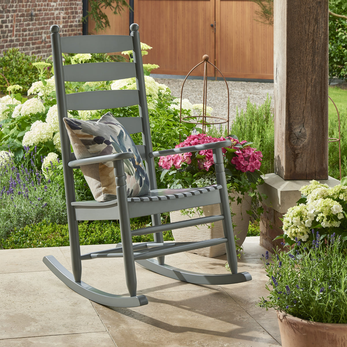 Oakwell Rocking Chair (Grey) – Pattersons Kitchens